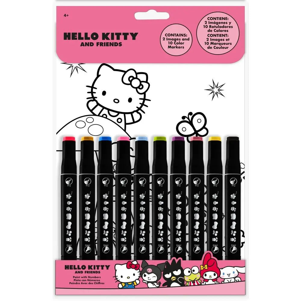 Hello Kitty litað eftir númerum – Hans og Gréta